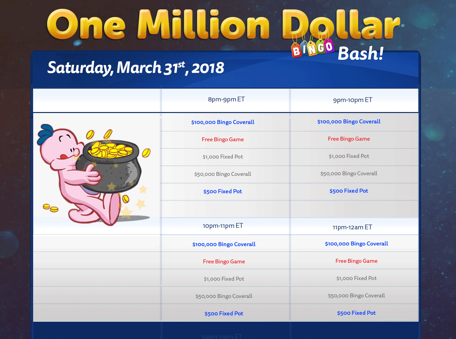 Your Bingo Tournaments at BingoMania.com