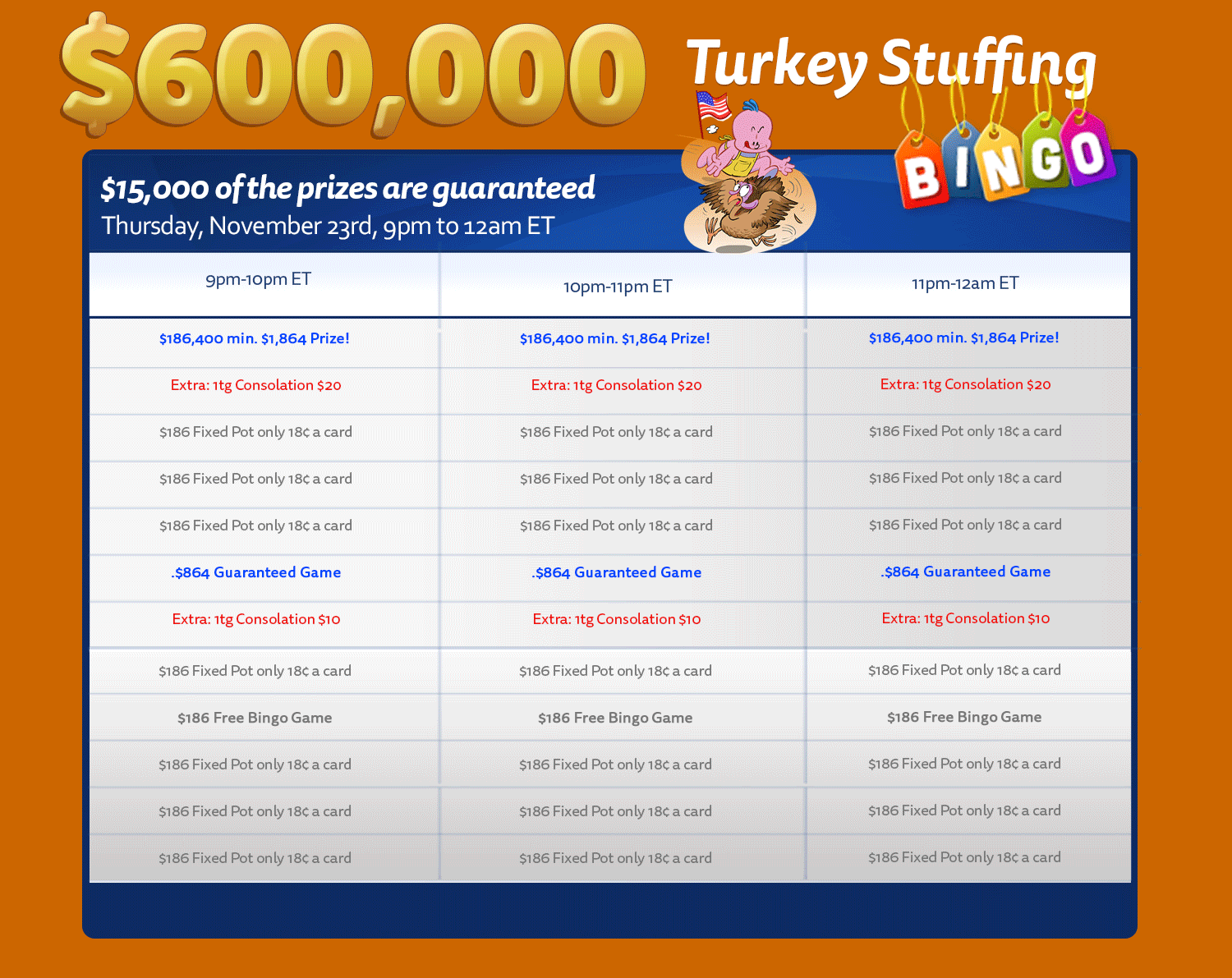 Your Bingo Tournaments at BingoMania.com